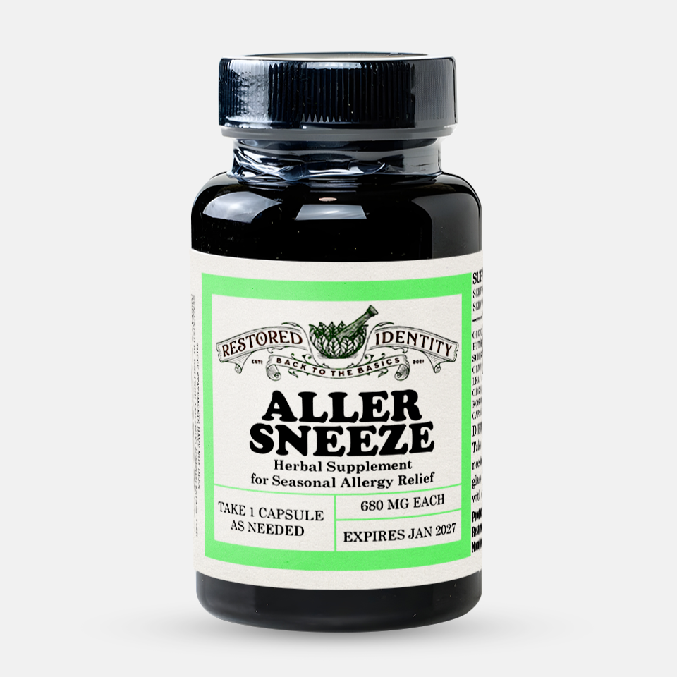Aller Sneeze for Allergies – Restored Identity