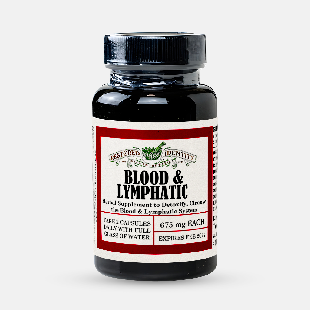 Blood & Lymphatic Cleanse – Restored Identity