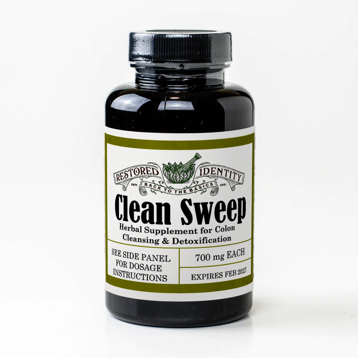 Clean Sweep Colon Cleanse Capsules – Restored Identity