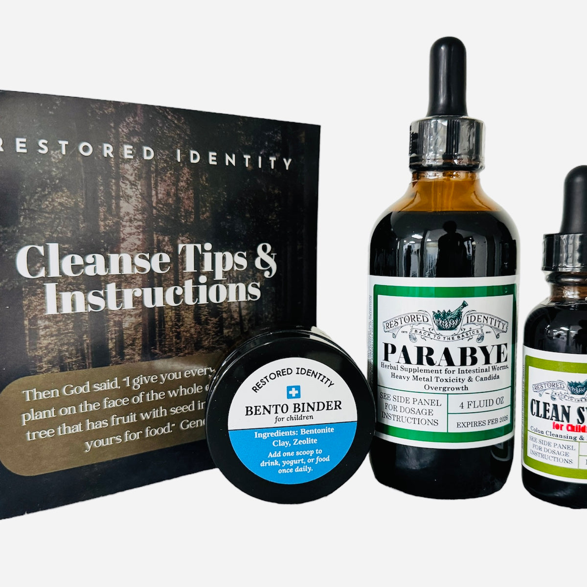 Parabye Children's Kit! (Parasites, Heavy Metals & Candida!) – Restored ...