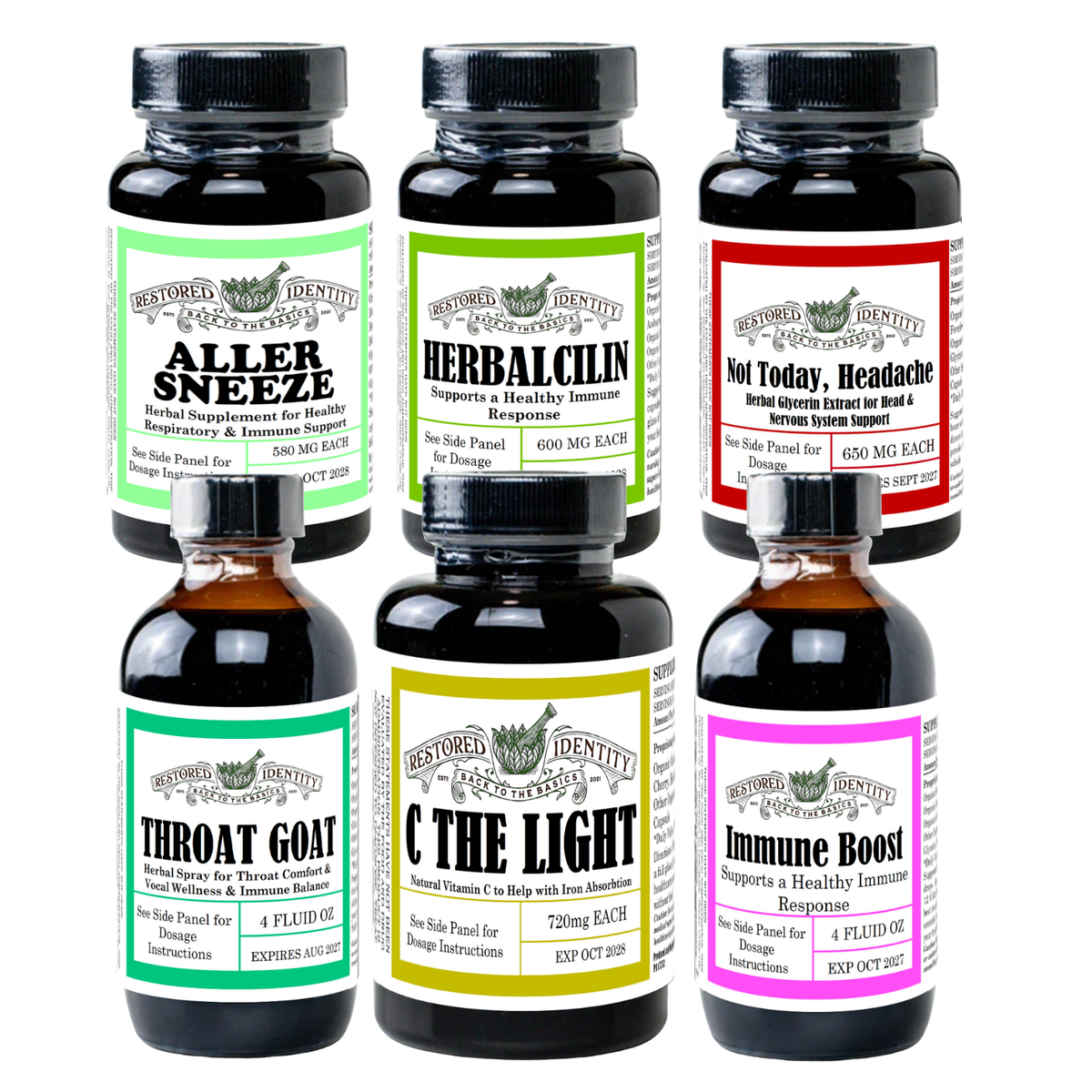 Complete Cold & Flu Kit – Restored Identity