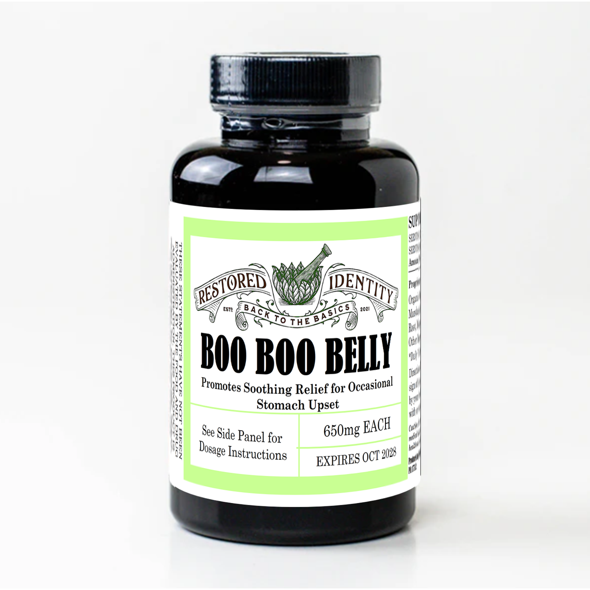 Boo Boo Belly - Acid Reflux | Indigestion | Nausea | Stomach Ulcers – Restored Identity