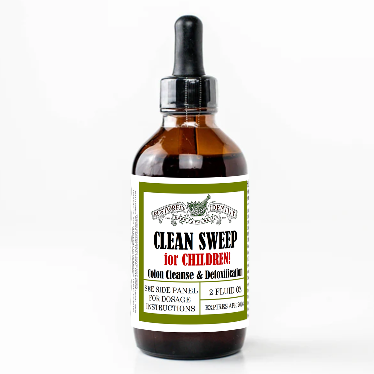 Clean Sweep Extract for Children – Restored Identity