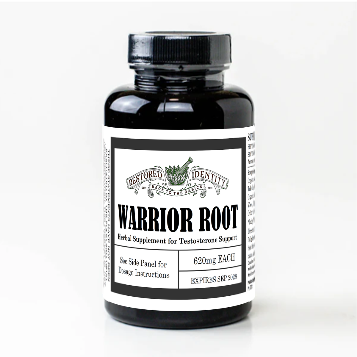 Warrior Root (Male Testosterone Support) – Restored Identity